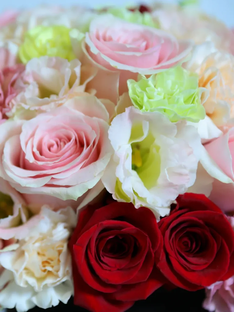 Ivory Rose Harmony | Elegant White Roses & Antique Hydrangeas | Flor ...