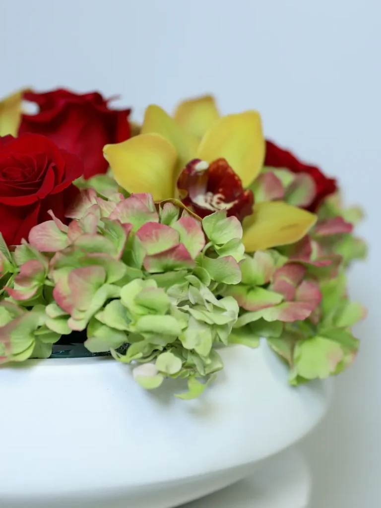 Orchid Rose Fusion | Modern Orchid & Rose Arrangement | Flor Amor Irvine